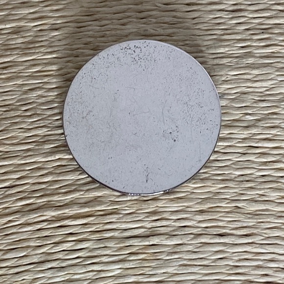 Jewelry | Vintage Sterling Round Disc Circle Brooch Pin | Poshmark